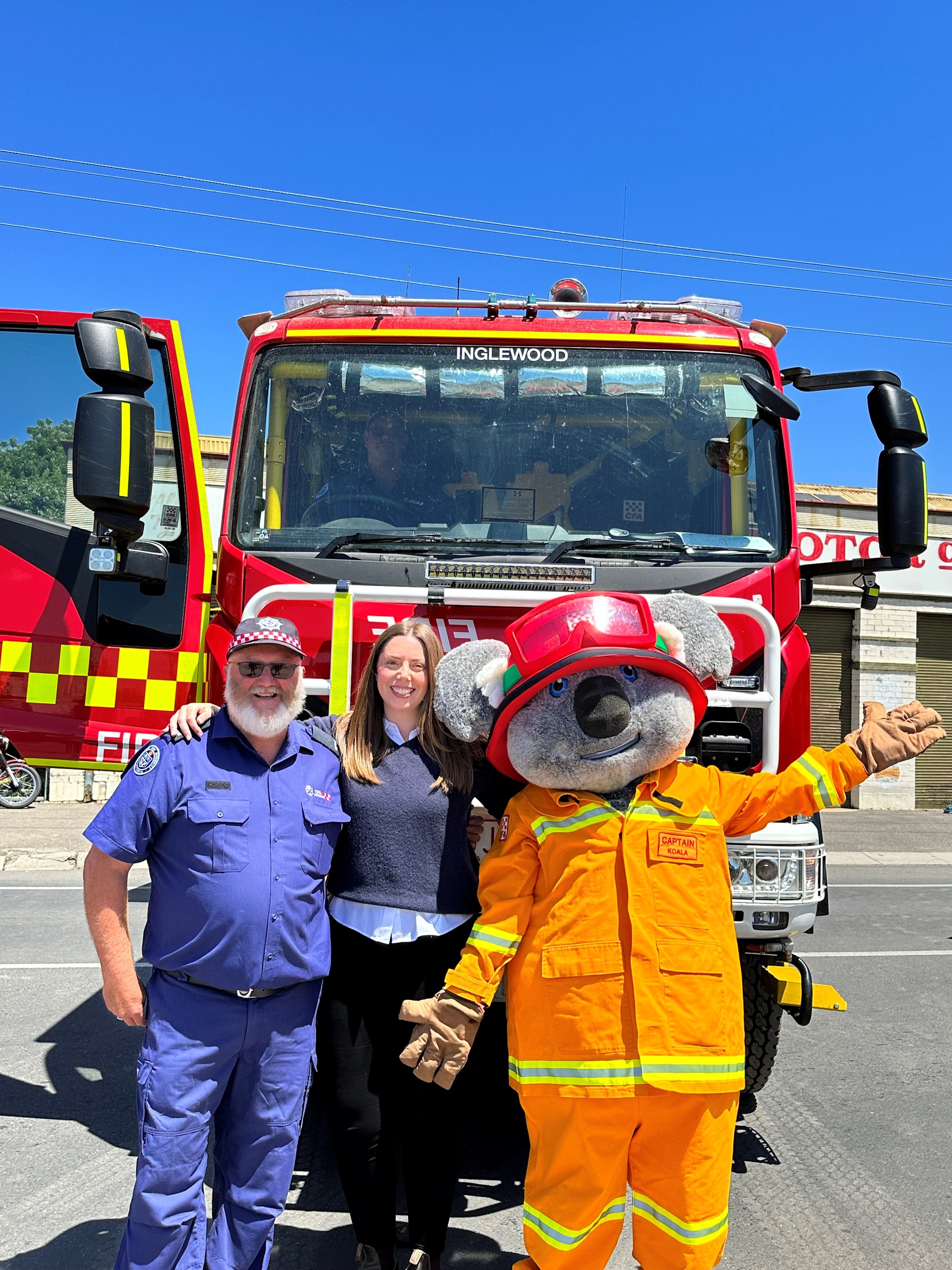 NEW HEAVY TANKER FOR INGLEWOOD CFA